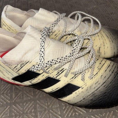 Adidas Nemesis Spiked Shoes White Red | eBay
