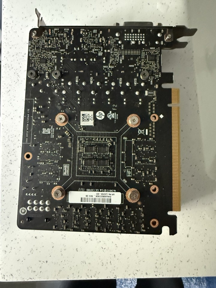 HP Nvidia GTX 1660 Ti 6GB GDDR6 Single Fan OEM Graphics Card | eBay