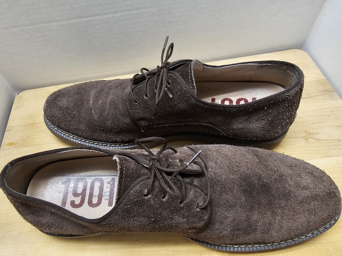 1901 Shoes Kleine/große Größe 30 44 Block Absatz Wildleder High