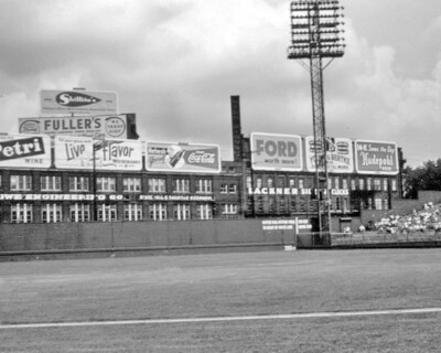 Cincinnati Reds CROSLEY FIELD at outfield Glossy 8x10 Photo Redland ...