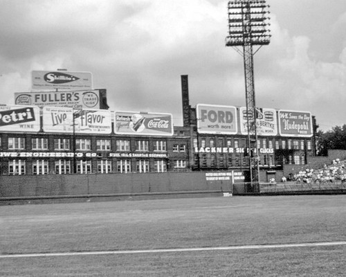 Cincinnati Reds CROSLEY FIELD at outfield Glossy 8x10 Photo Redland ...