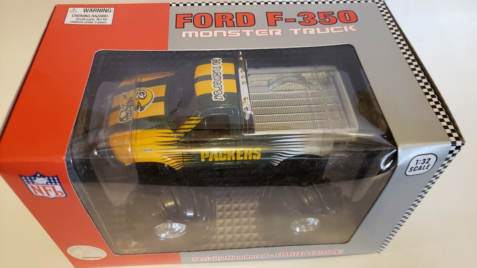 NFL Green Bay Packers Monster Truck, New (2003 Issue) | eBay