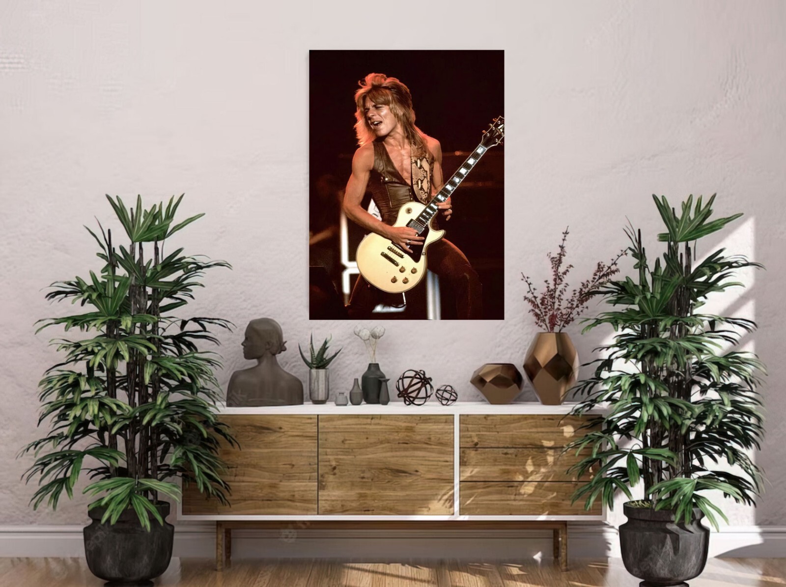 Randy Rhoads Poster 24x36 Inch Live Concert Photo Rare Wall Art Print ...