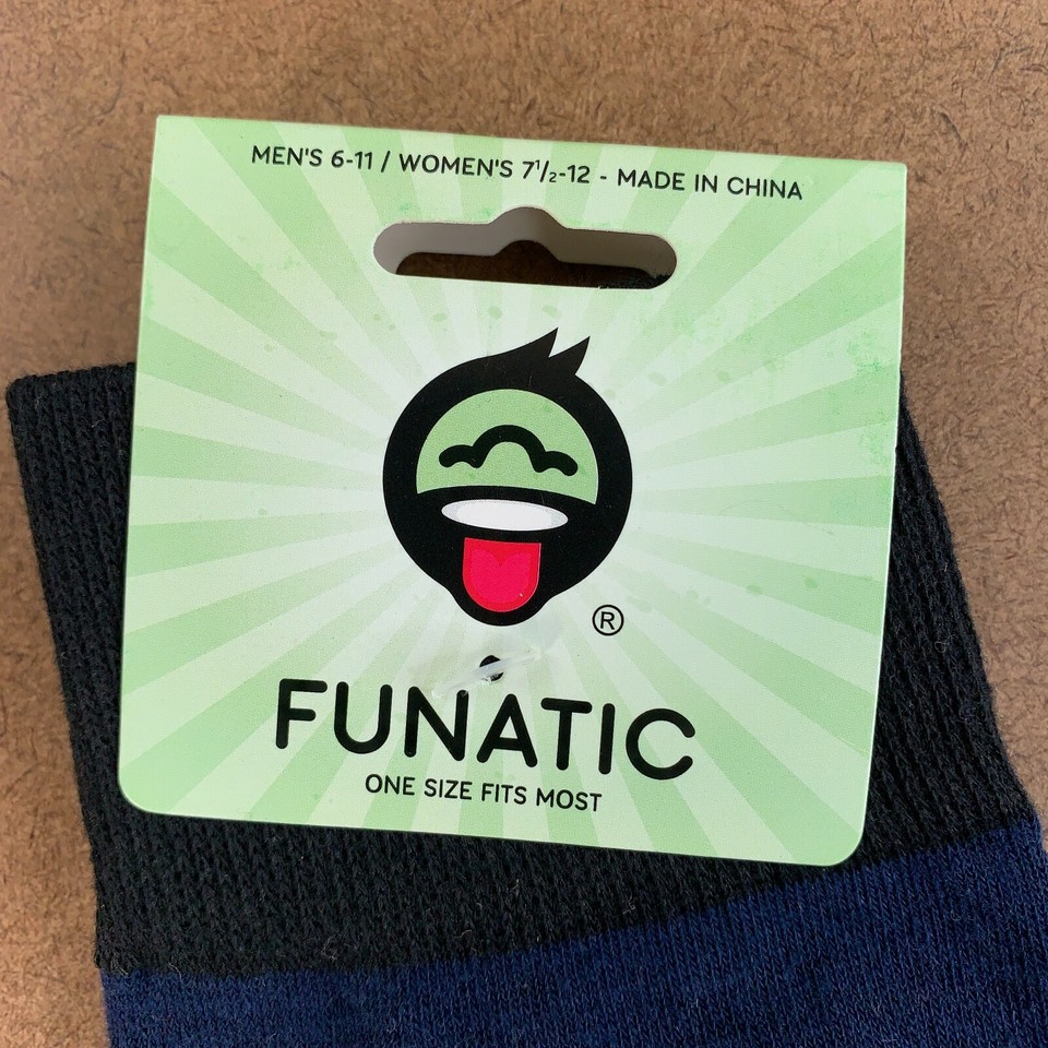 Funatic Unisex One Size Fits Most President Donald Trump Crew Socks NWT ...