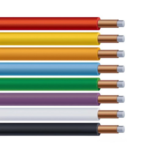 14 AWG Solid Copper Clad Steel PE-30 Tracer Wire HDHMWPE Insulation 30V ...