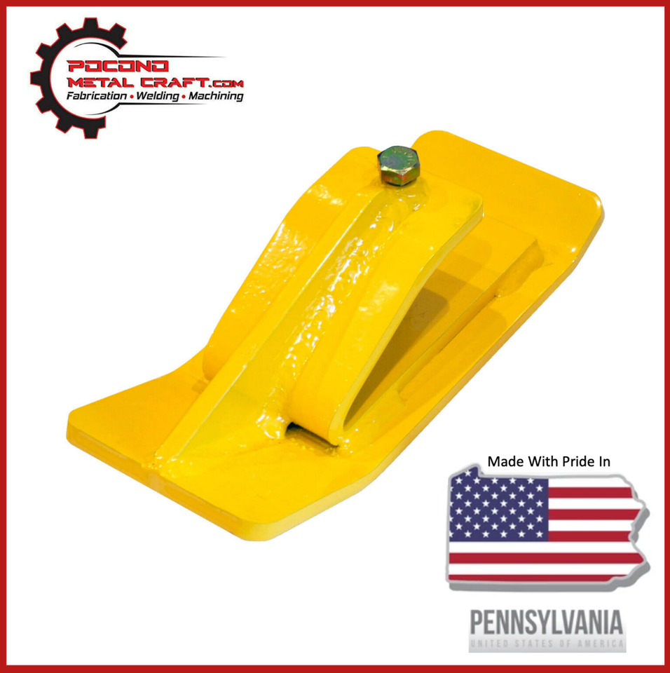 Tractor Bucket Ski Edge Turf Tamer Skid Protector Snow Removal ...