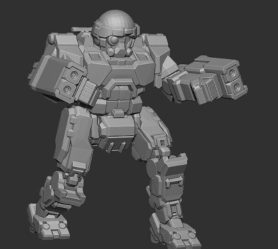 COM-TDK "Commando" - Alternate Battletech Mechwarrior Miniatures | eBay