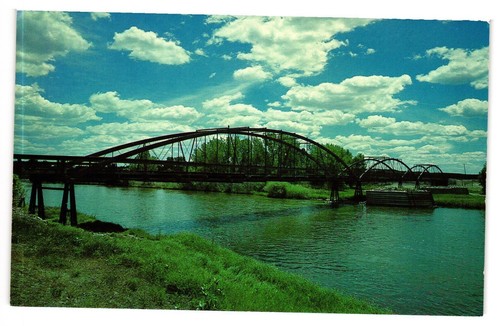 Vintage Unused Postcard 1875 Iron Army Bridge Fort Laramie Cheyenne ...