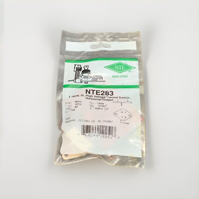 NTE283 NPN - Si, Hi Voltage / Current Switch TO3 ECG283 SK3467 GE36 | eBay