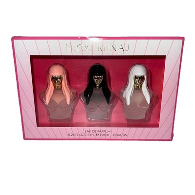 Minajesty Nicki Minaj Perfume EDP .25 Oz Mini Set Pink Friday Special ...