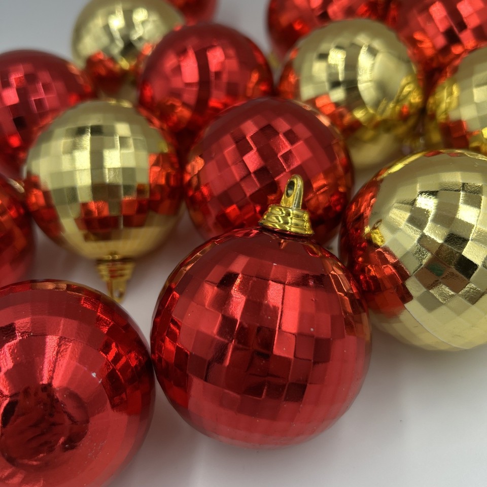 (19) Vintage Bradford Plastic Mirror Ball Disco Reflector Christmas ...