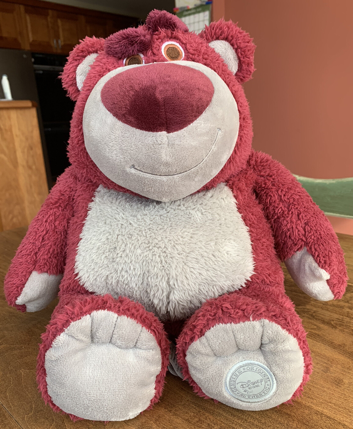 DISNEY PIXAR TOY STORY 3 LOTSO HUGGIN BEAR 15” PLUSH w/Strawberry ...