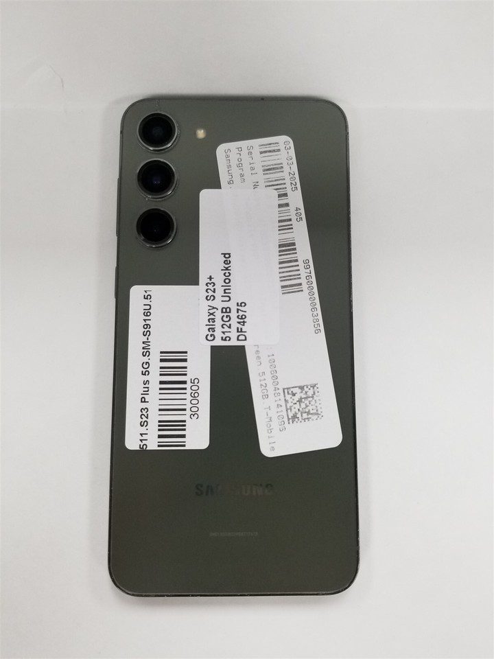 Samsung Galaxy S23+ 512GB Green SM-S916U (Unlocked) Fully Functional ...