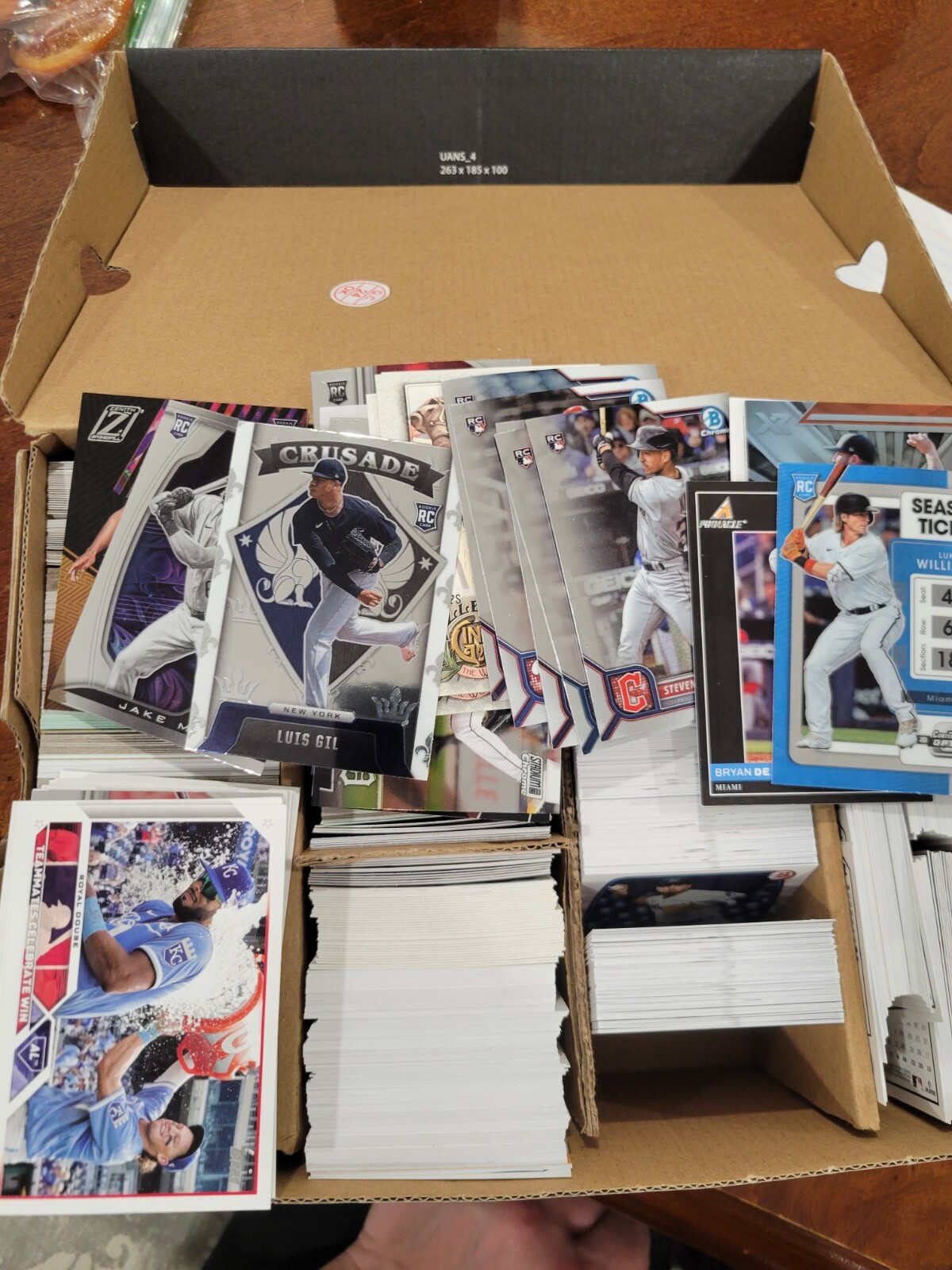 🔥📈About 1000 Topps 2020-23 Panini Prizm Bowman Chrome BULK Baseball ...