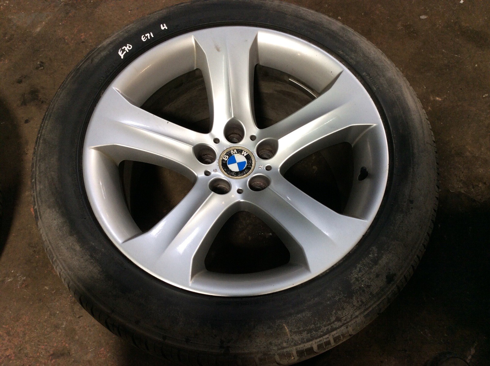 6778587 BMW E71 6 Series La Star Spoke 258 Wheel 10 X 19" Et21 X2503 ...