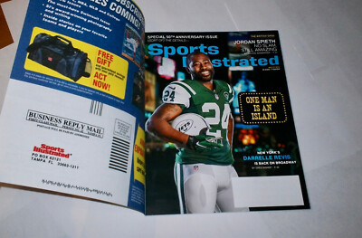 2015 NO LABEL Sports Illustrated DARRELLE REVIS New York JETS w/COVER ...