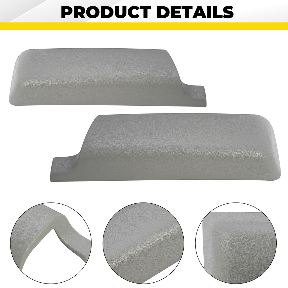 1996-2005 Astro Safari Gray Door Panel Arm Rest Repair Caps Covers ABS ...
