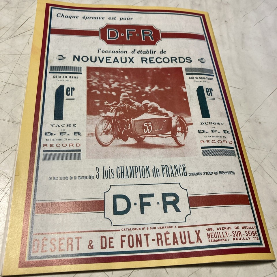 Chronicles Motorcycle No. 64 1994 GP 60s FN Rotary Engine V-Twins etc ...