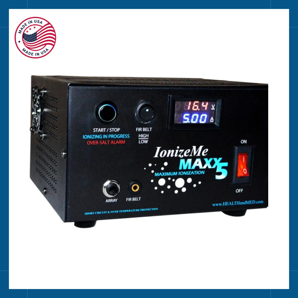 IonizeMe Maxx5 Heavy Duty Ionic Detox Foot Spa Machine Ion Cleanse ...