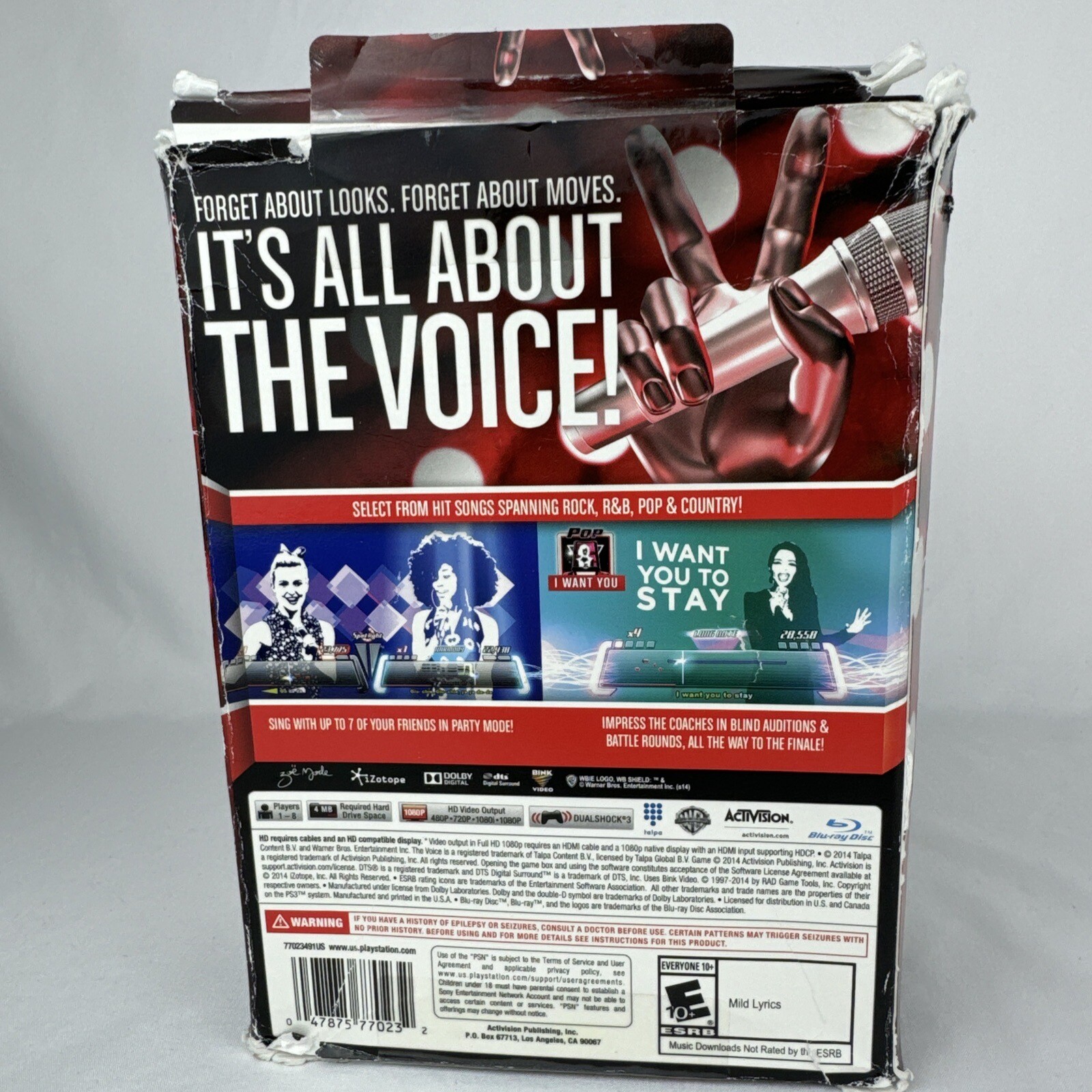 The Voice: I Want You Bundle w/Game & Mic - PS3 - PlayStation3 | eBay