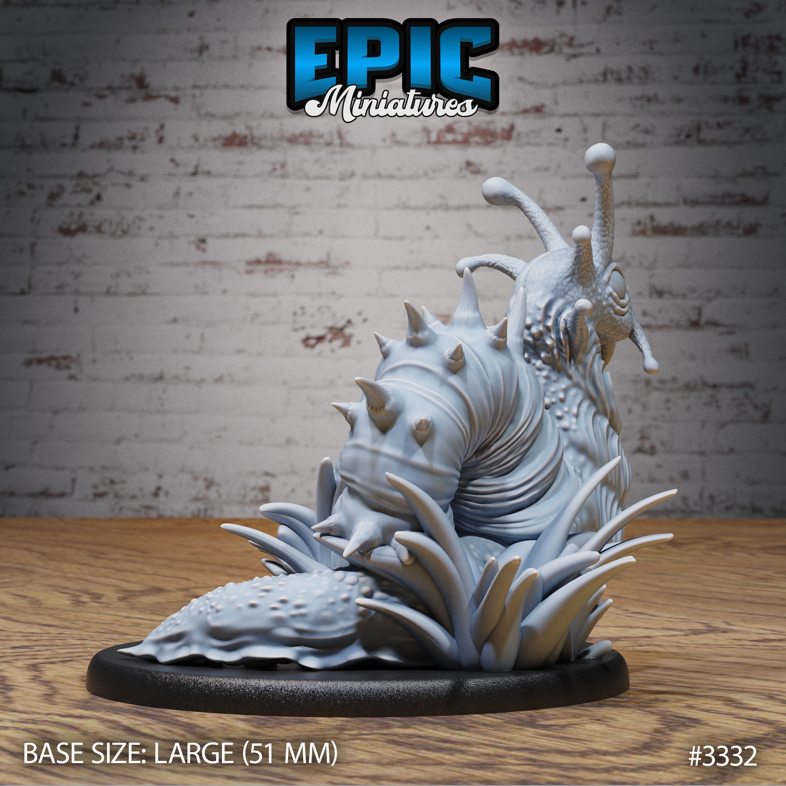 Epic Miniatures Giant Jungle Snail - Insectoid Jungle - Mace Snail ...