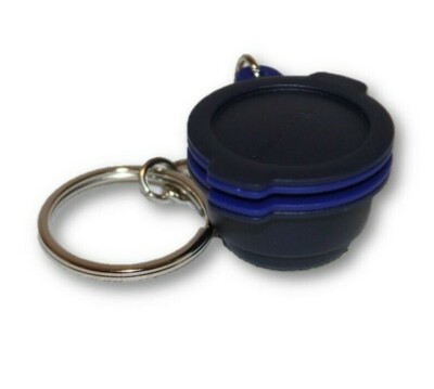 Tupperware Smart Steamer Keychain Tiny Treasure Pill Case Gadget Dark ...