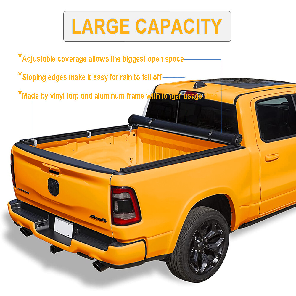 6FT Roll up Tonneau Cover for 1993-2004 Ford Ranger Flareside / Splash ...