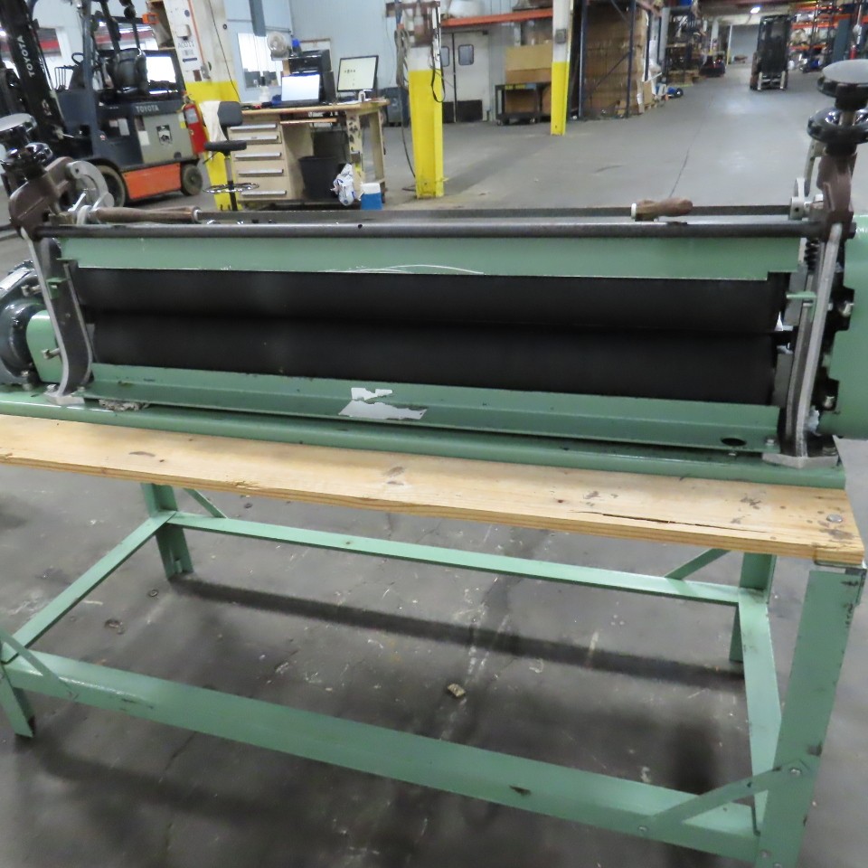 Potdevin W42 42"x1/2" Rotary Press Roller 1/2HP 100RPM 115/208-230V 1PH ...