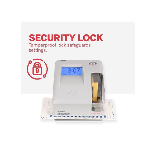 Pyramid Time Systems 3500 Series Unlimited Employee Punch Card ...