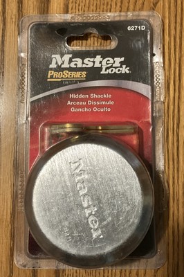 Master Lock Pro Series Hidden Shackle Padlock with 2 Keys, 6271D READ ...
