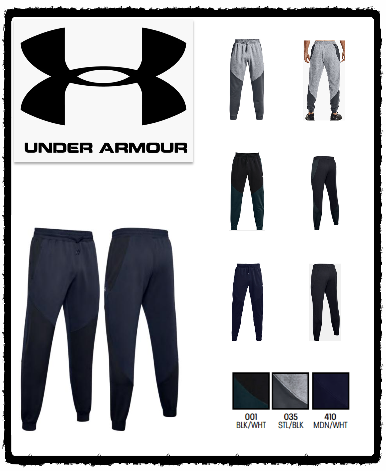 1359357 Under Armour Men's UA Dynasty Fleece Joggers Pants | eBay