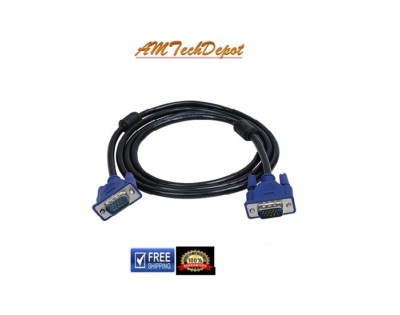 VGA/SVGA Computer Monitor Cable Approx 5FT Male to Male | eBay