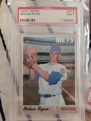 1970 topps #712 Nolan Ryan , Mets, PSA 7 | eBay