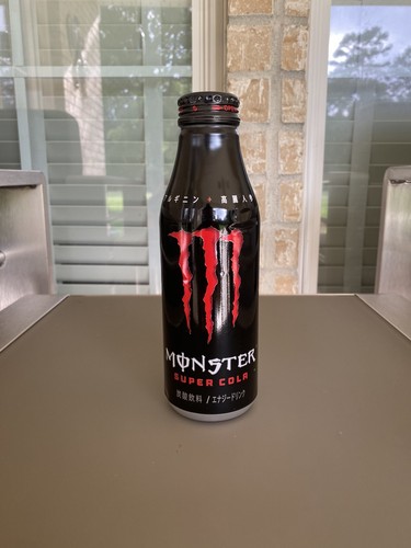 Monster Energy Japan Super Cola FULL 500ml Bottle (2020) | eBay