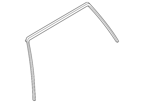 New Genuine BMW Window Guide Right Rear Door (2014-2018) OE 51357289668 ...