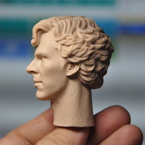 1/6 Scale Head Sculpt Benedict Cumberbatch Actor Fit 12" Male Figure ...