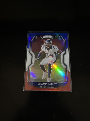 Champ Bailey 2020 Panini Prizm RWB Prizm football card Broncos 119 PWE ...