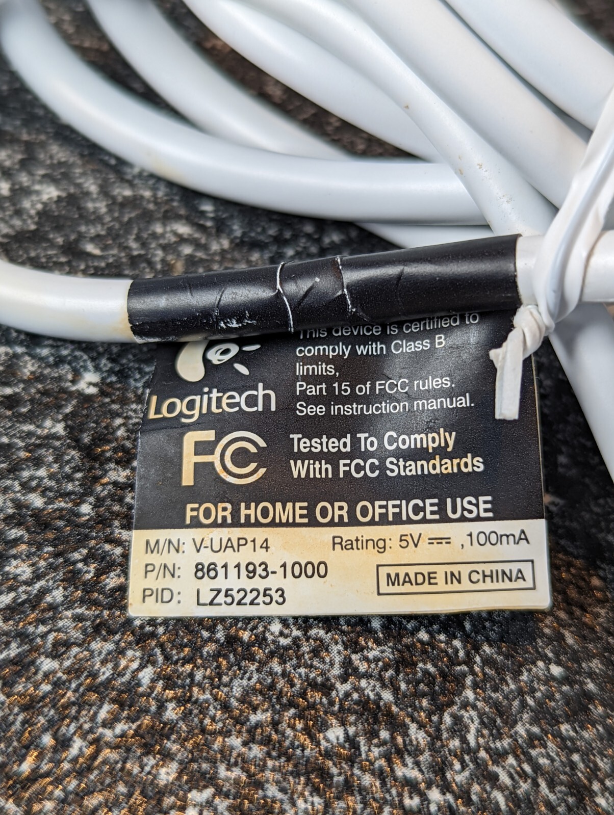 Genuine OEM Logitech Freestanding Webcam V-UAP14 | eBay