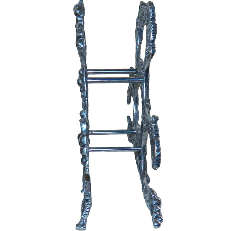 Retired Arthur Court 2004 Grapes Vine Cast Aluminum Wine Bottle Rack ...