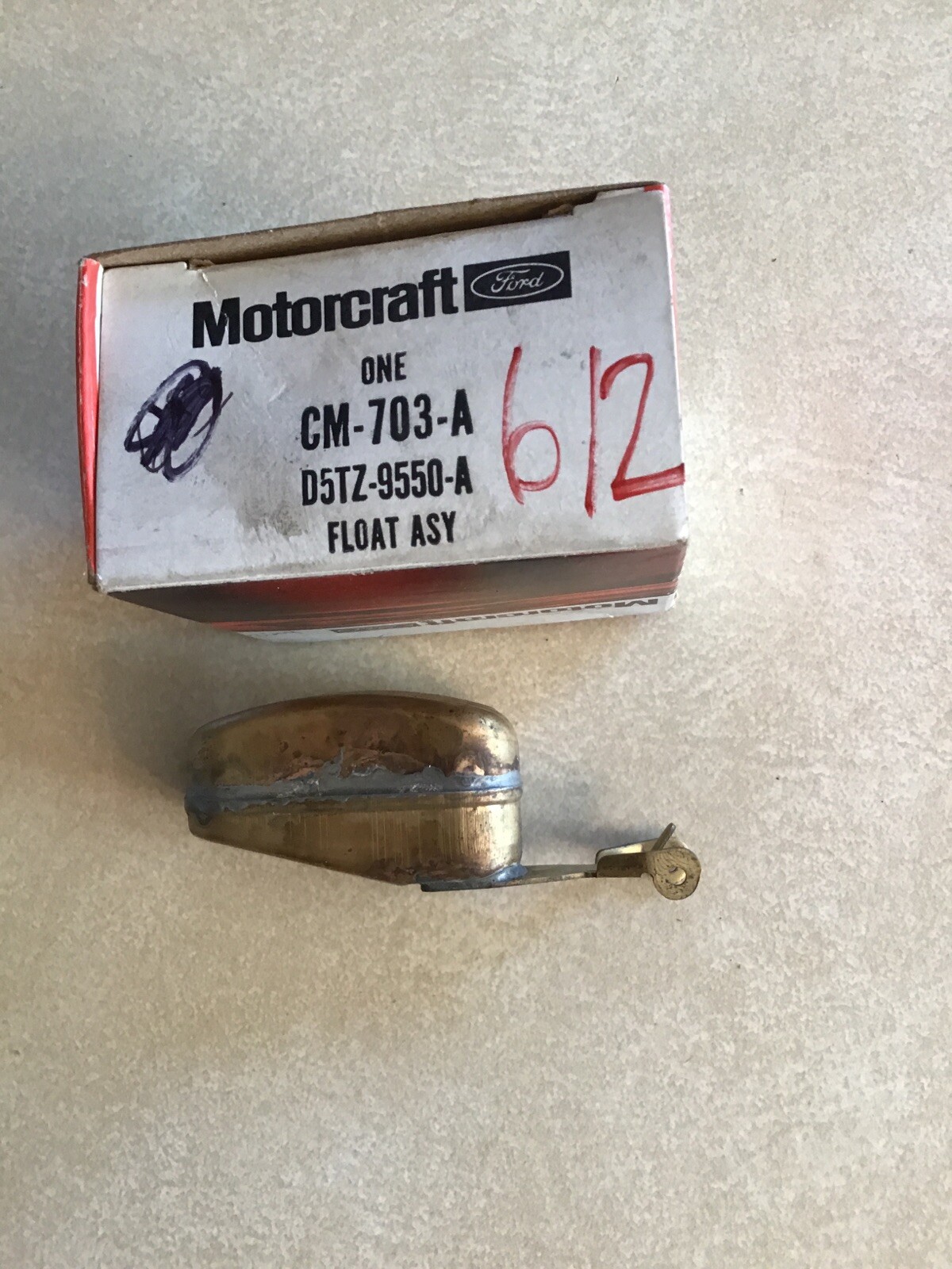 1973 -1979 Ford E-F100 350 Bronco Van Carter 1-Bbl Float 240 300 NOS ...