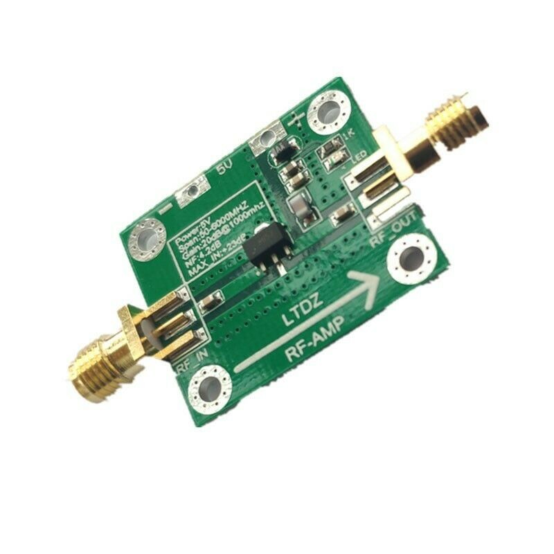 4.2db Power RF Amplifier Board 50M-6000Mhz Transmitter Circuit Module ...