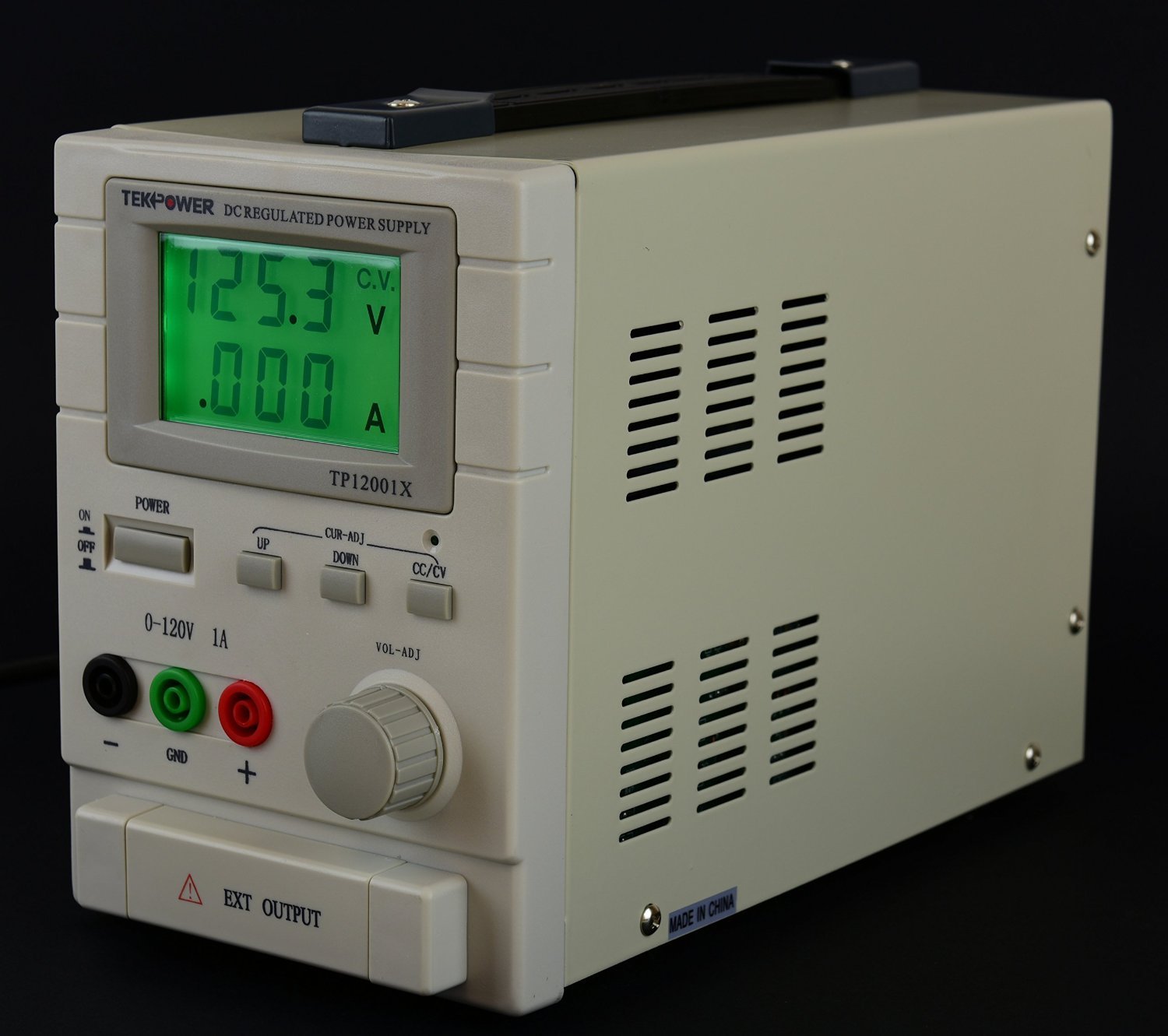 TekPower TP12001X Variable Switching Power Supply 120V DC 1A Digital ...