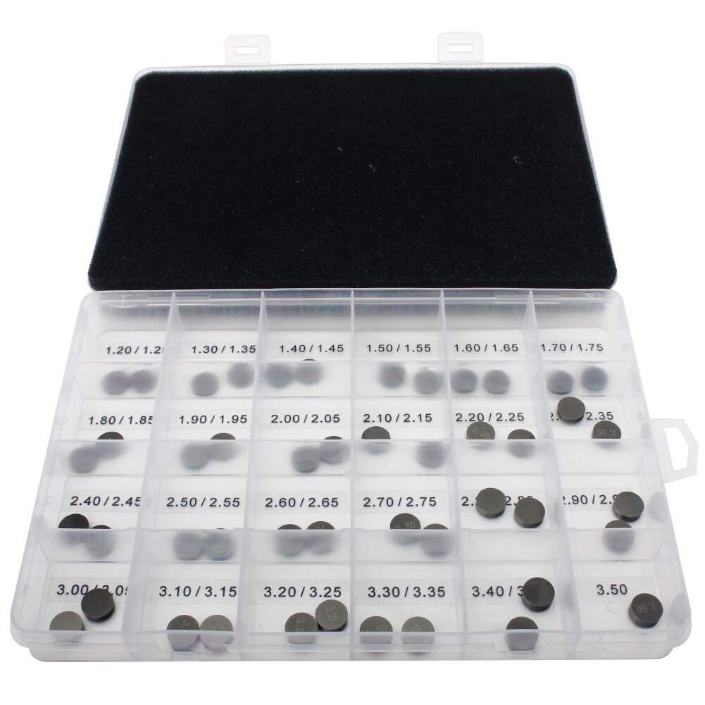 9.48mm 47pcs Valve Shims Kit Feeler Gauge for Honda CRF250R CRF450R ...