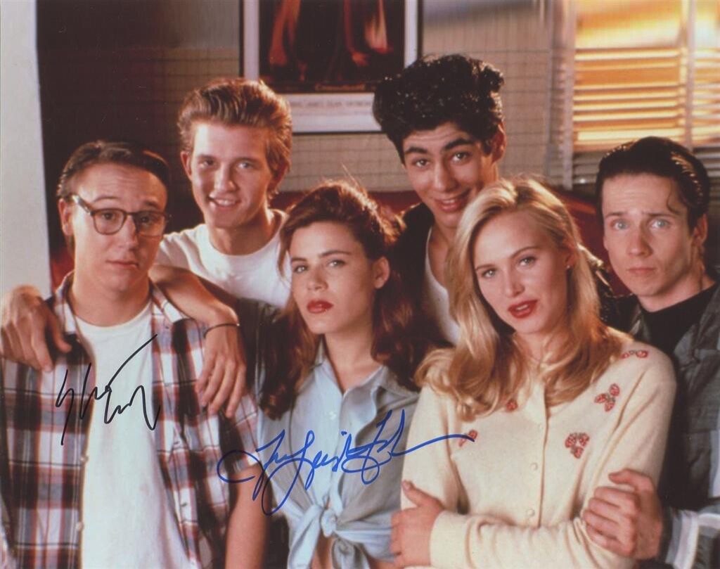 Keith Coogan & Tricia Leigh Fisher- Signed Photograph (Book of Love) | eBay