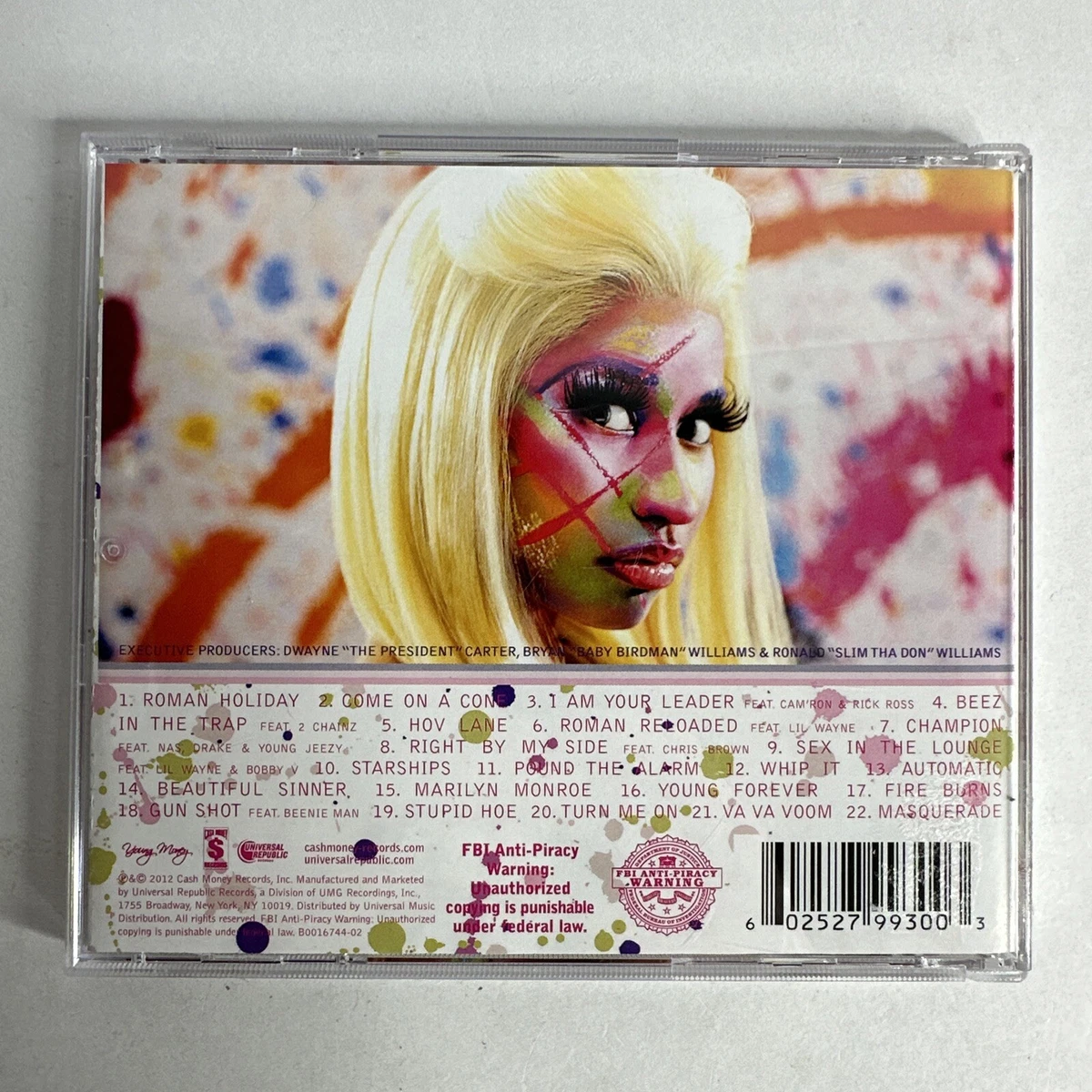 Nicki Minaj Roman Reloaded Album Cover Deluxe
