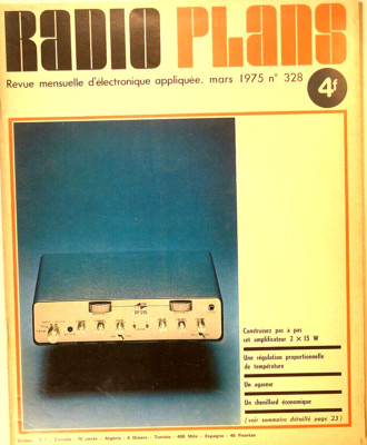 Electronique Radio Plans mars 1975 N°328 | eBay