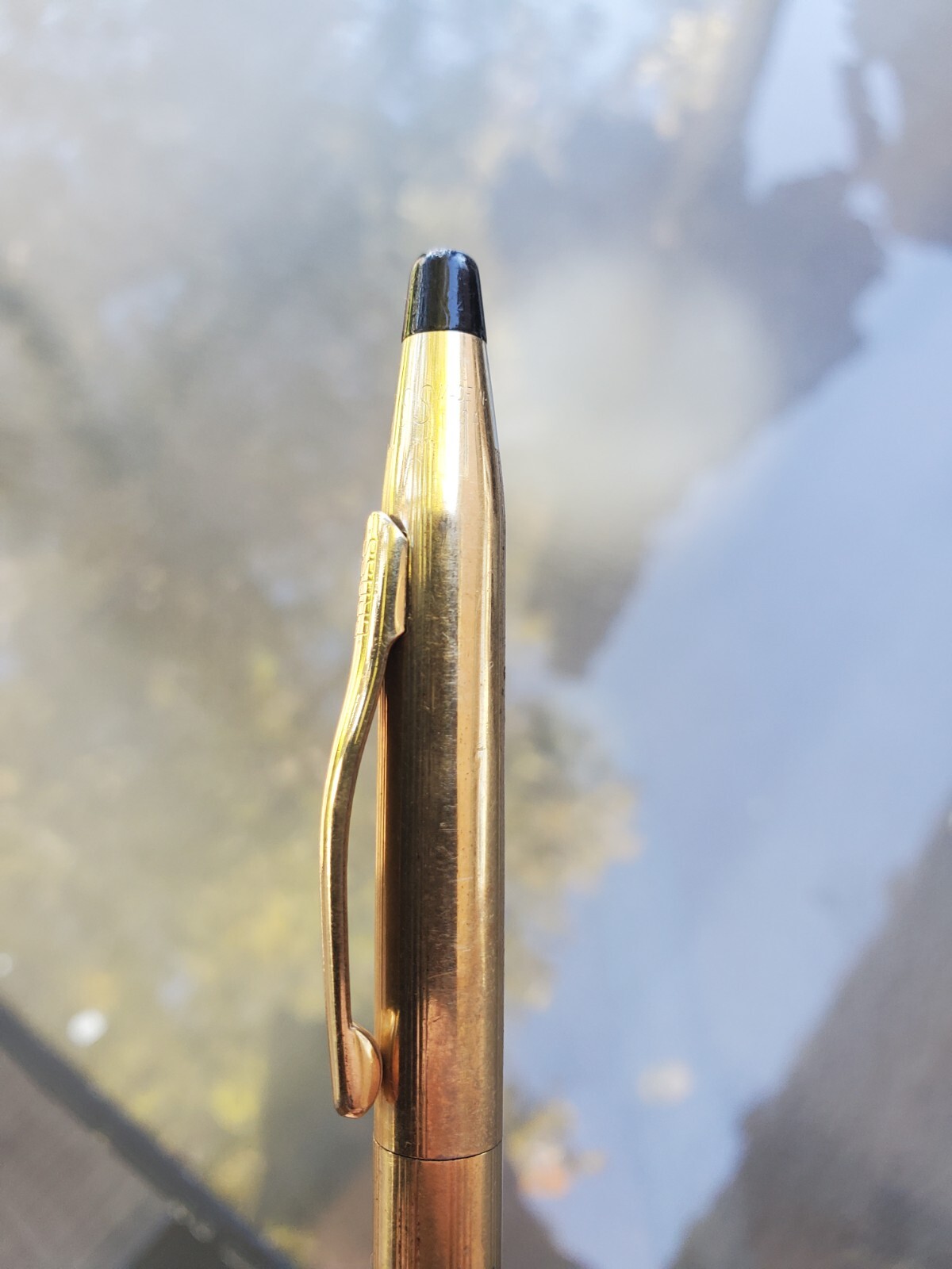 Vintage CROSS 12k Gold Filled Ballpoint Pen - Gem