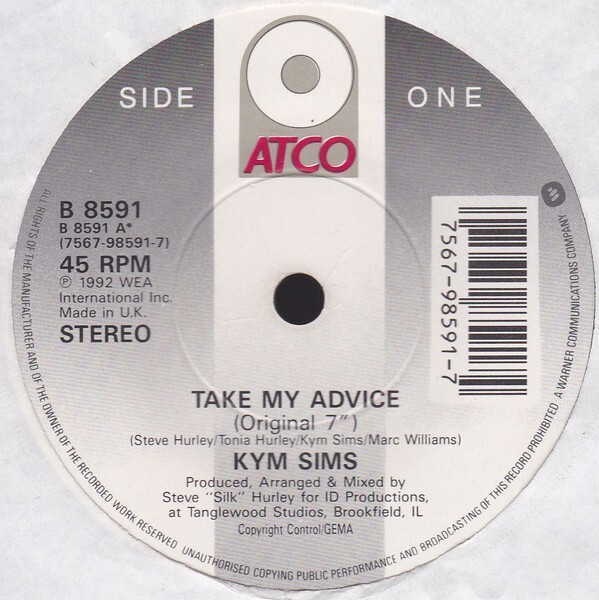 Kym Sims - Take My Advice (7", Single) | eBay.de