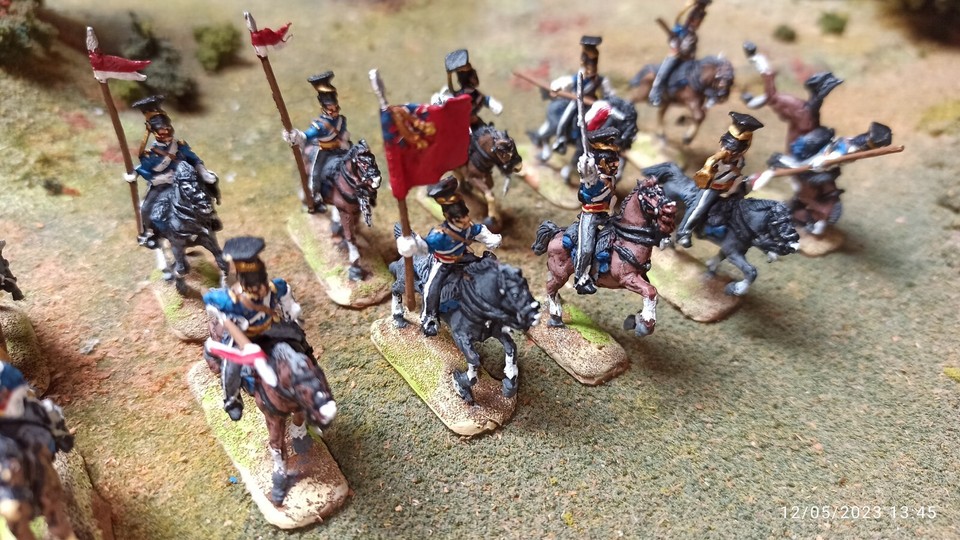 1/72 - 20mm Crimean British Lancers Cavalry - Strelets / pro painted | eBay