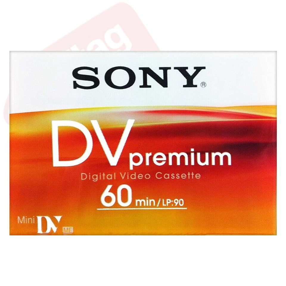 Sony 60 Minute Premium Mini DV Tape Video Cassette DVM60PR4 5 Pack ...